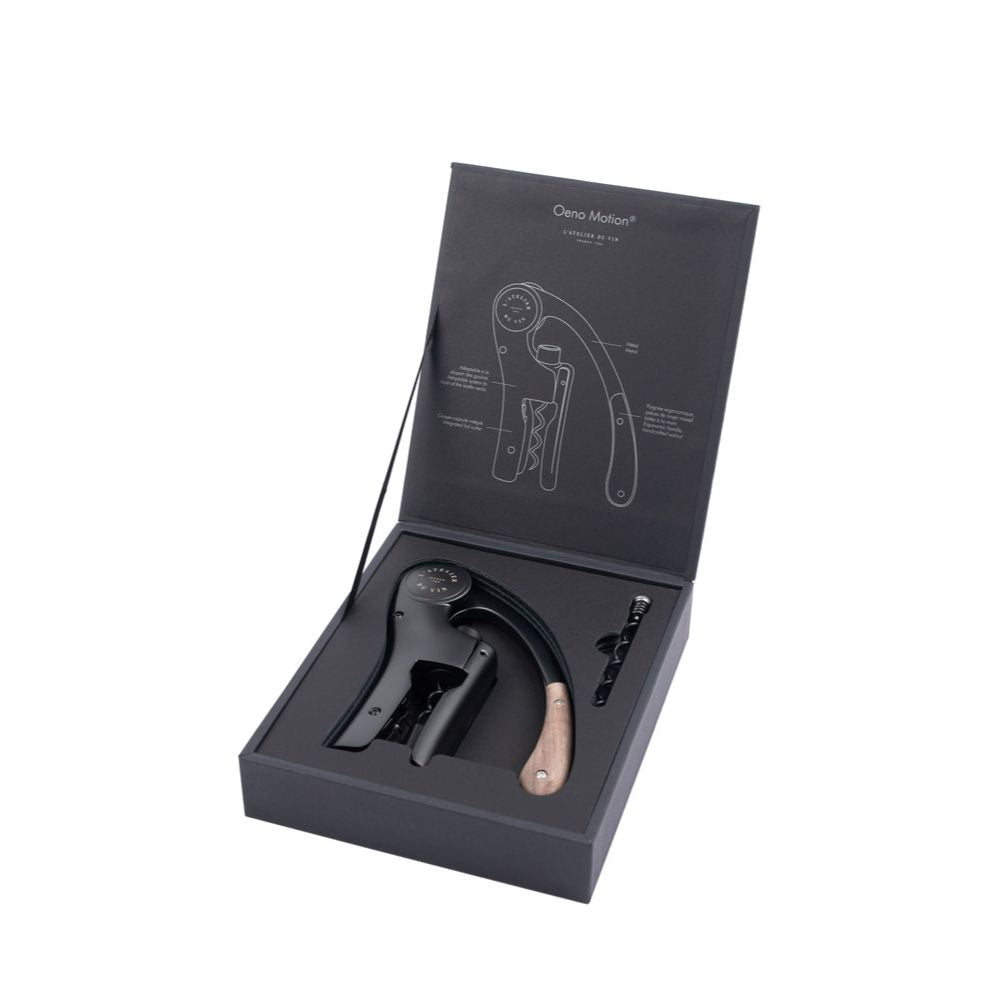 CORKSCREW - Oeno Motion Wood & Black – Milouin.com