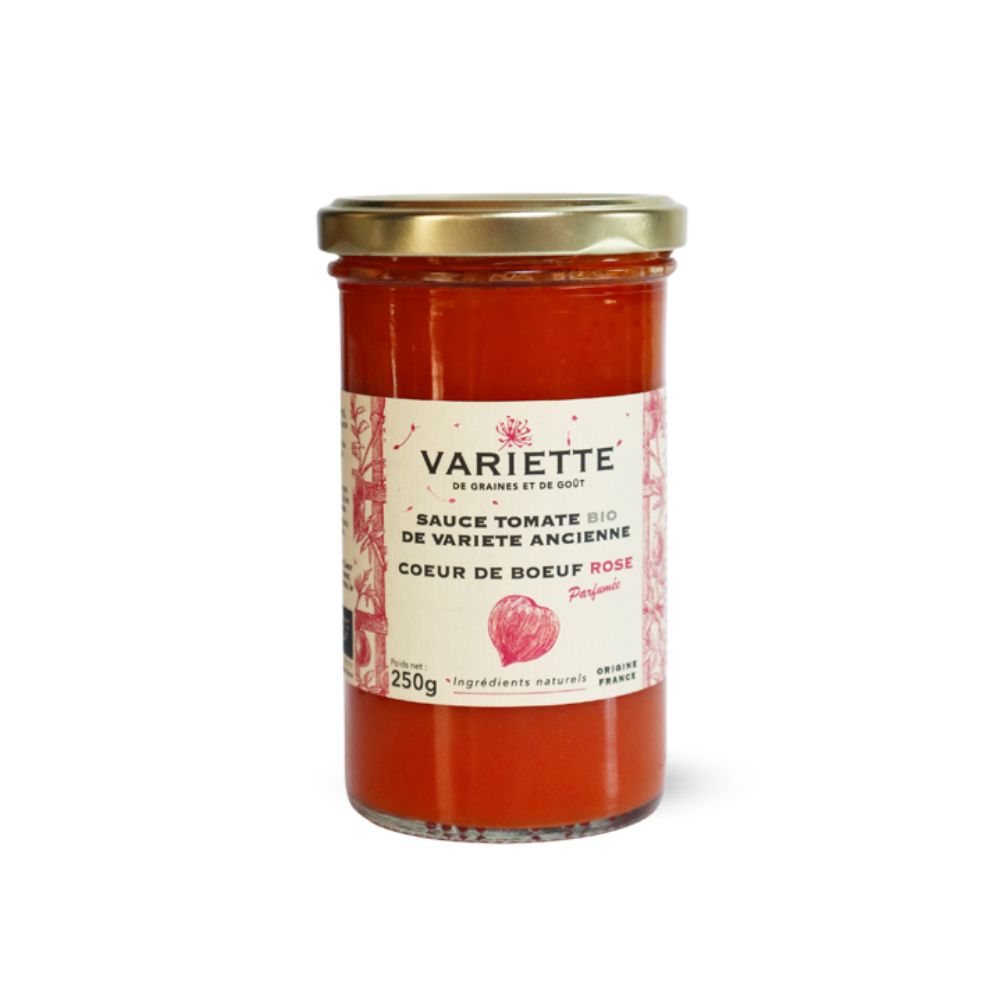 SAUCE TOMATE - Variété ancienne cœur de bœuf rose (bio) – Milouin.com
